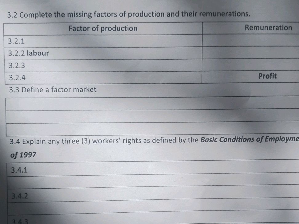 3.2 Complete the missing factors of | StudyX