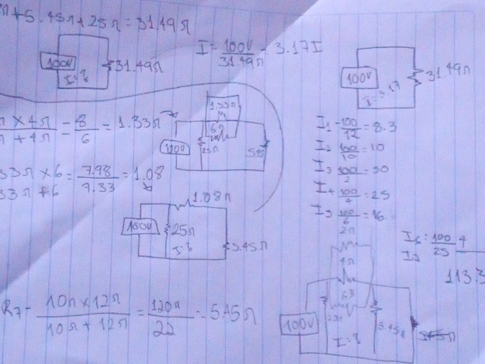 The image contains multiple circuit diagrams | StudyX