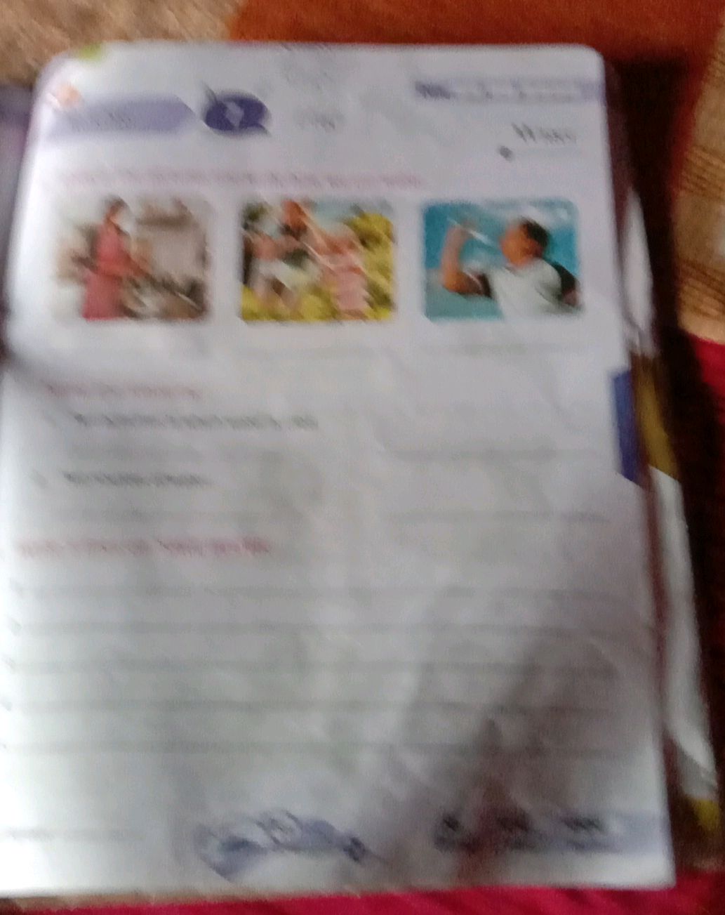 The image contains pictures and some text, | StudyX