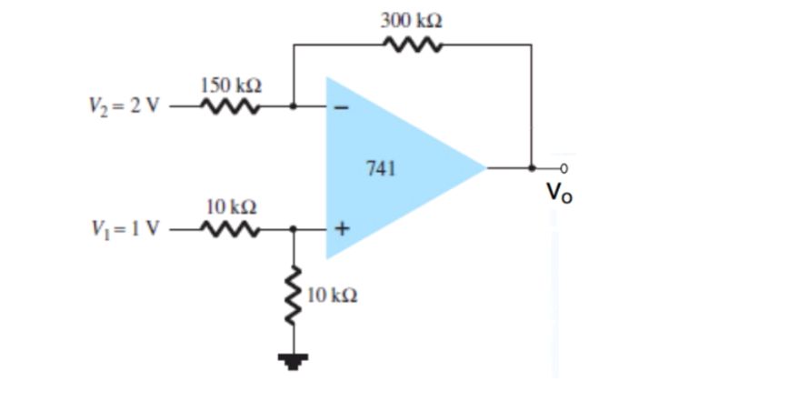 The image shows an op-amp circuit. The | StudyX