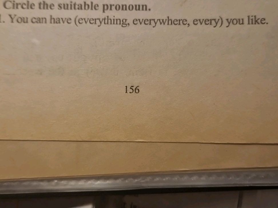 Circle the suitable pronoun. 1. You can | StudyX