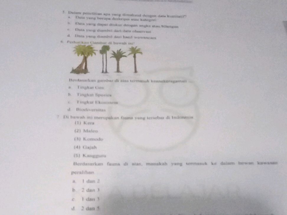 5. Dalam penelitian apa yang dimaksud dengan | StudyX