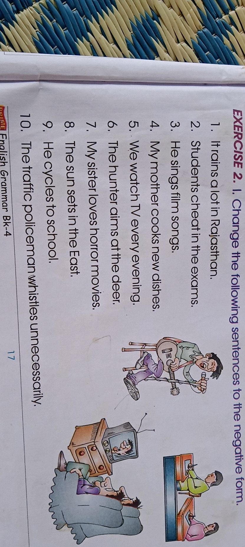 EXERCISE 2. 1. Change the following | StudyX