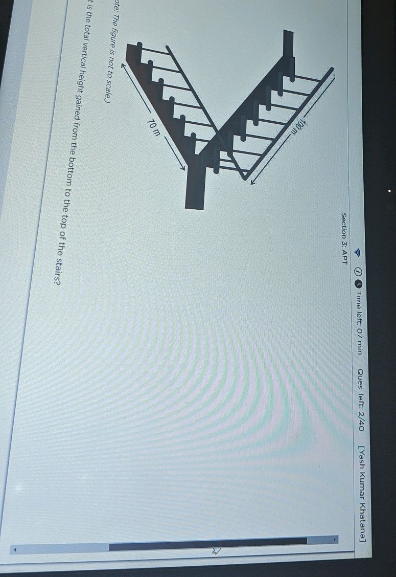What is the total vertical height gained | StudyX