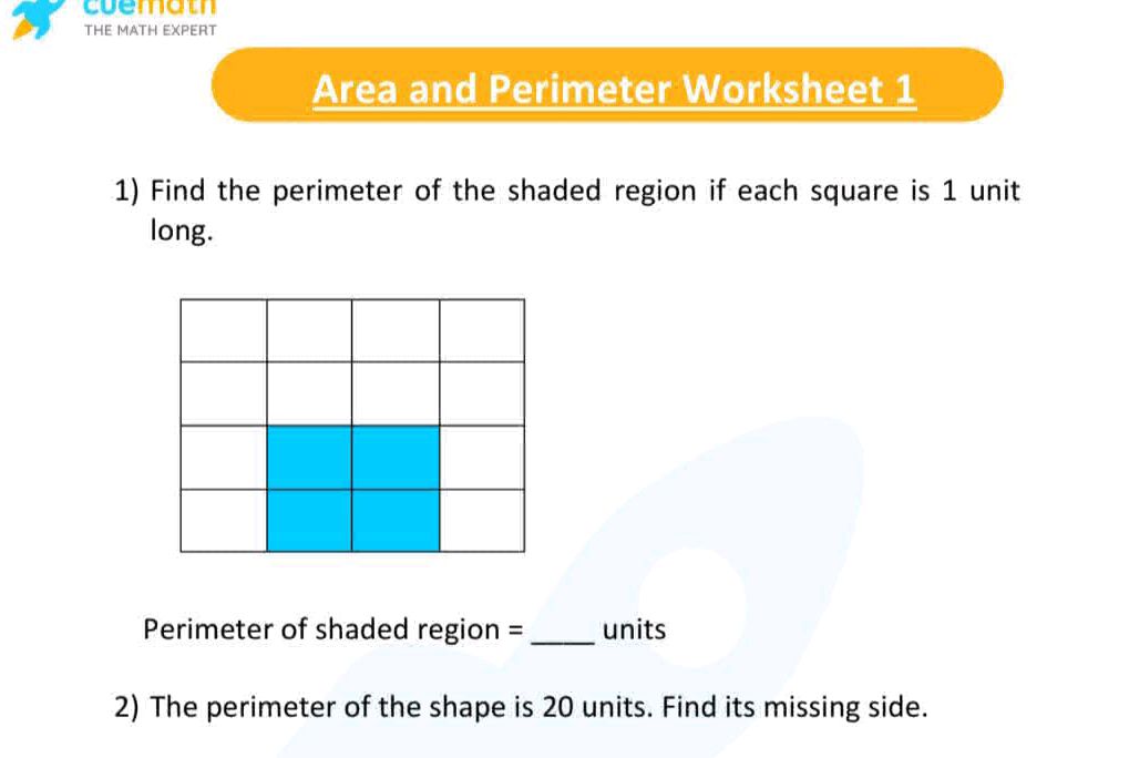 1) Find the perimeter of the shaded region | StudyX