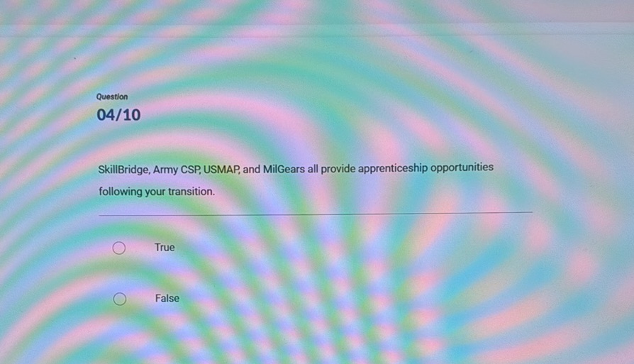 SkillBridge, Army CSP, USMAP, and MilGears | StudyX