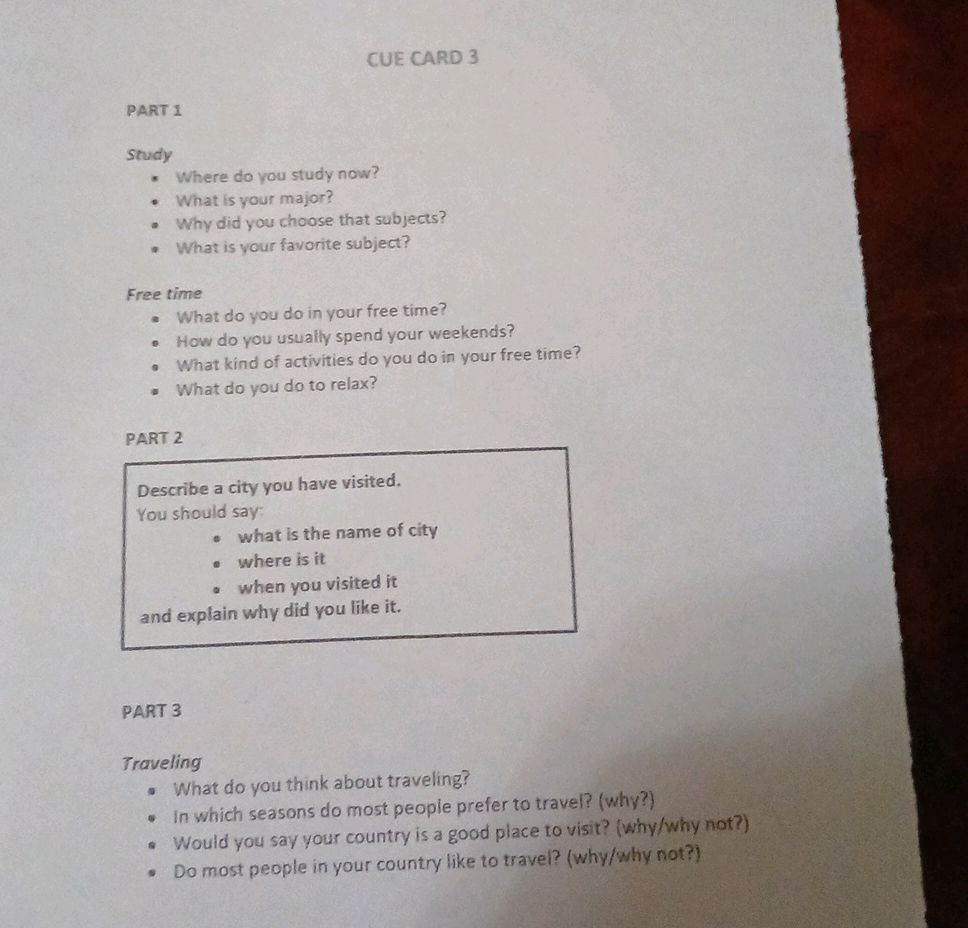 PART 1 Study * Where do you study now? * | StudyX
