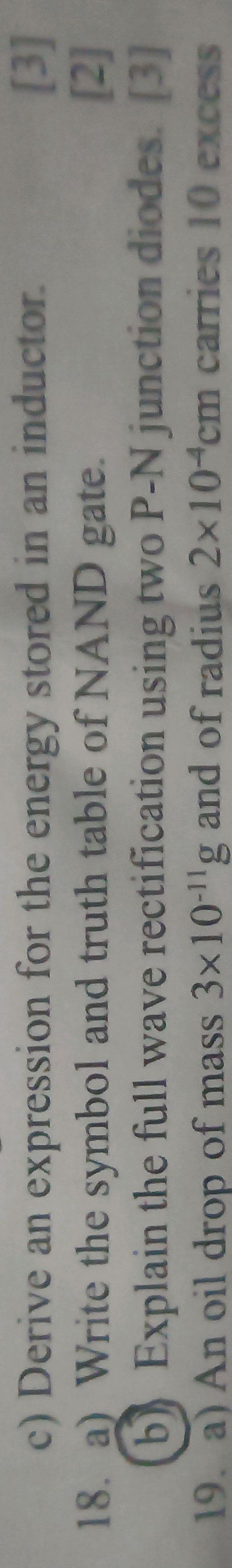 c) Derive an expression for the energy | StudyX