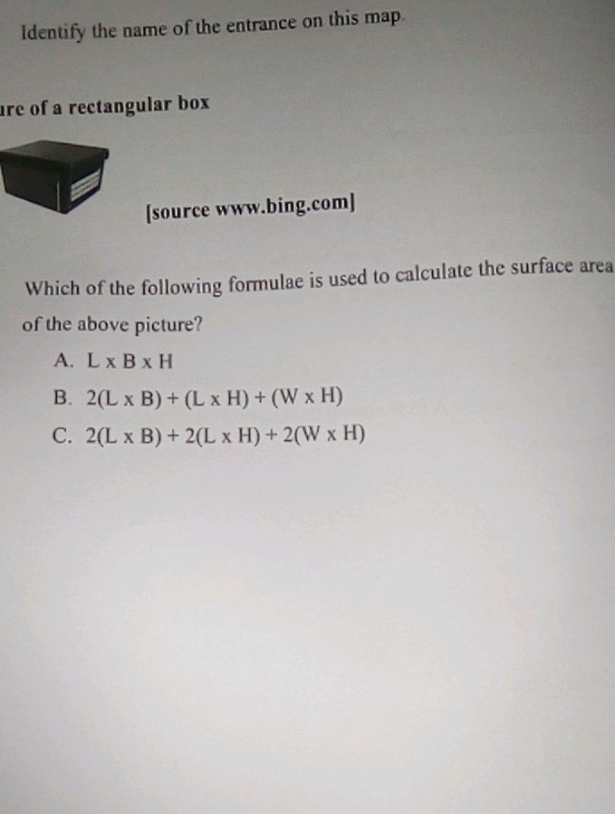 Which of the following formulae is used to | StudyX