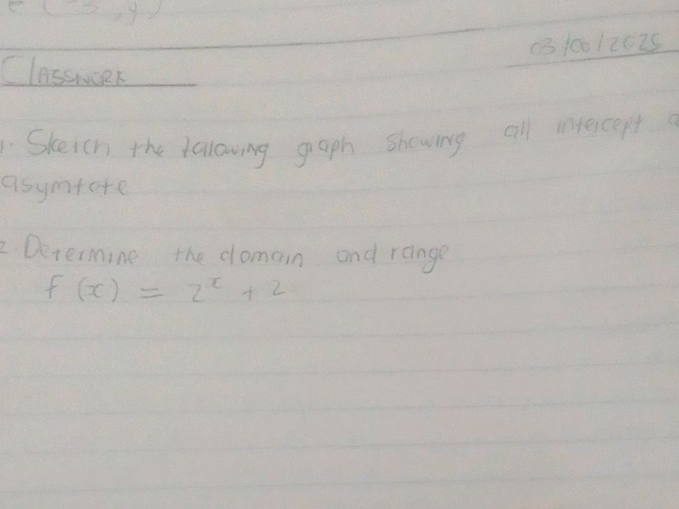 1. Sketch the following graph showing all | StudyX
