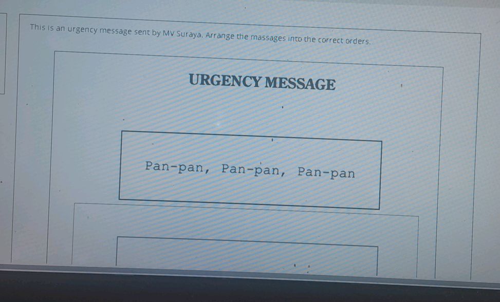 This is an urgency message sent by MV | StudyX