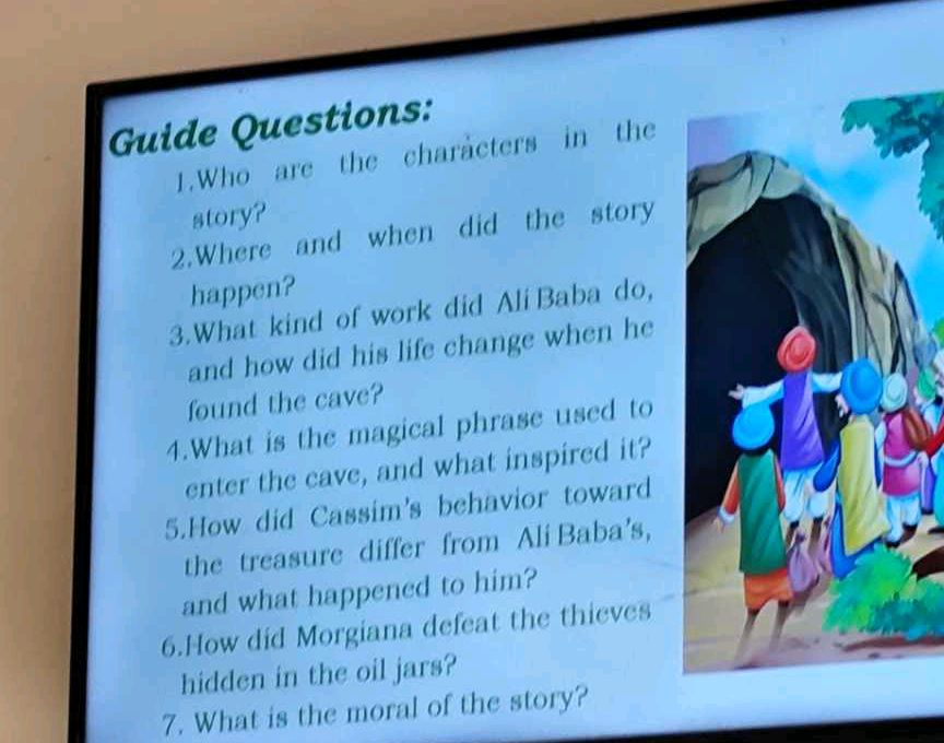 Guide Questions: 1. Who are the characters | StudyX