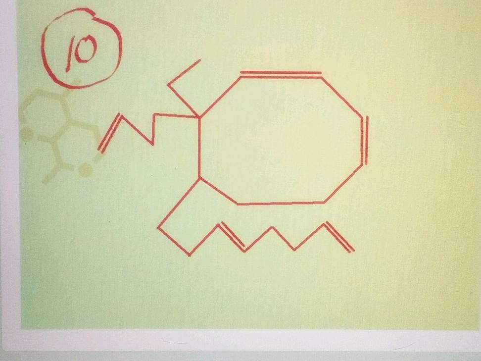 The image contains a chemical structure | StudyX