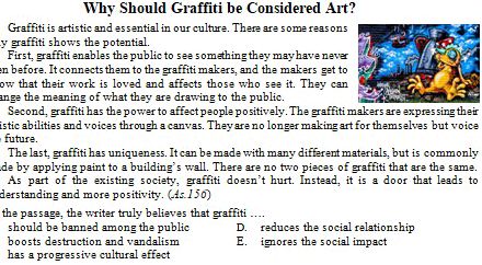 Why Should Graffiti be Considered Art? | StudyX