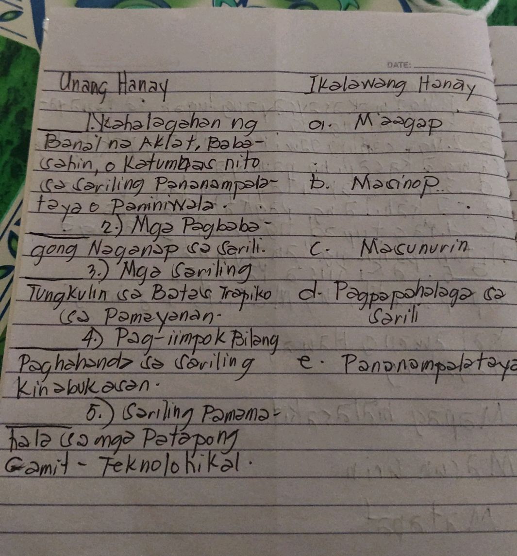 1.) Kahalagahan ng Banal na Aklat, | StudyX