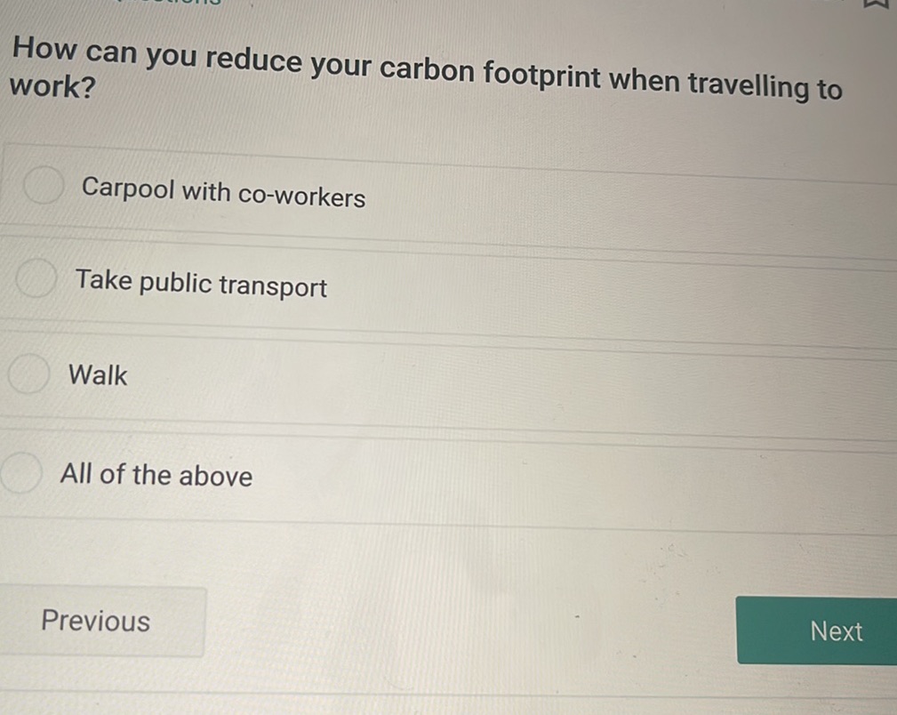 How can you reduce your carbon footprint | StudyX