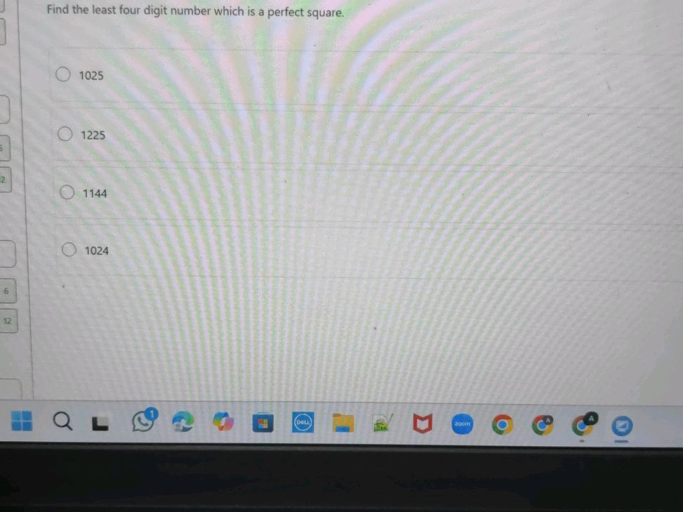 Find the least four digit number which is a | StudyX