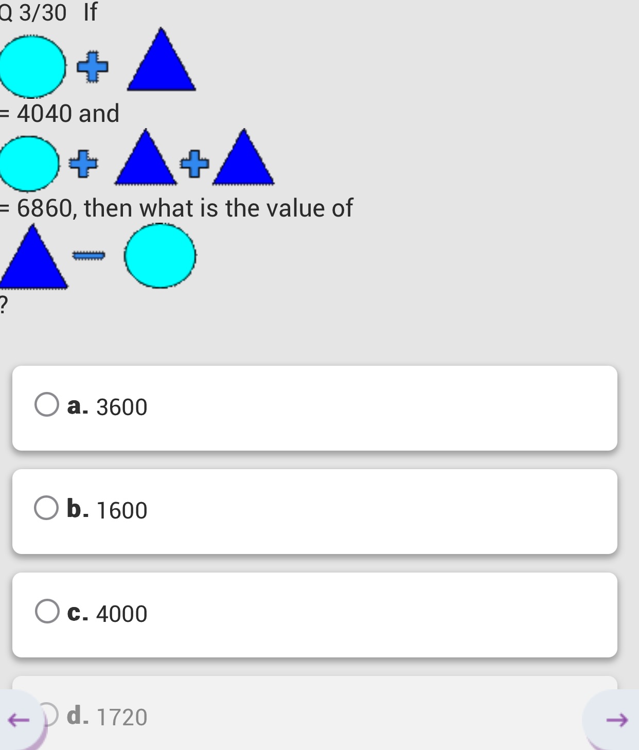 If $ {circle} + {triangle} = 4040$ and $ | StudyX