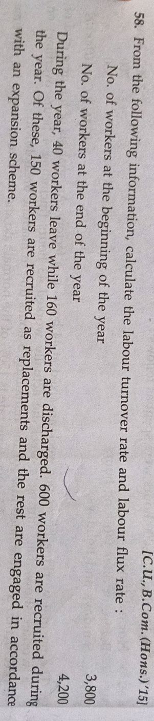 58. From the following information, | StudyX