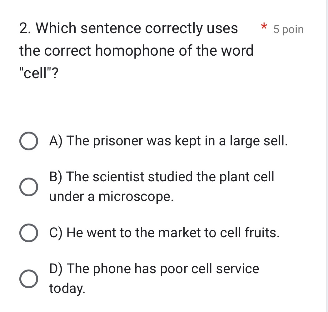 Which sentence correctly uses the correct | StudyX
