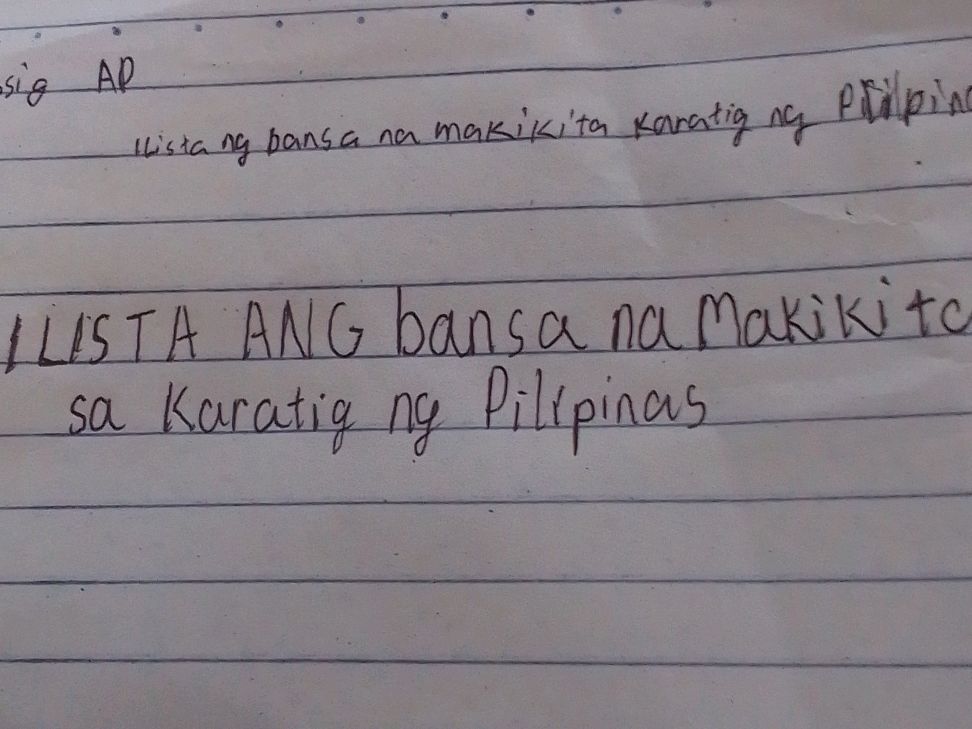I LISTA ANG bansa na Makikita sa Karatig ng | StudyX