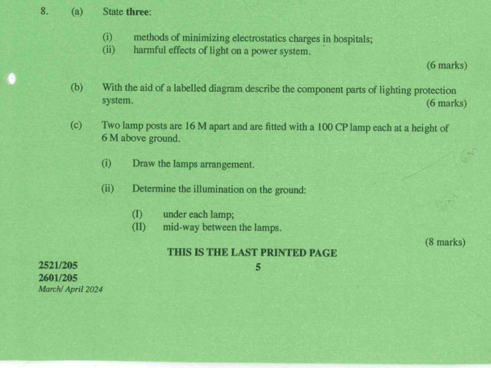 8. (a) State three: (i) methods of | StudyX