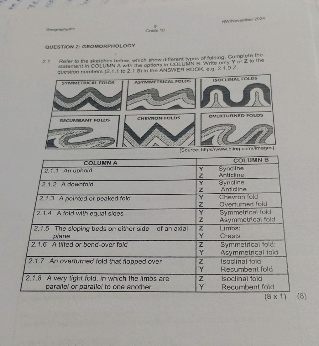 2. 1 Refer to the sketches below, which | StudyX