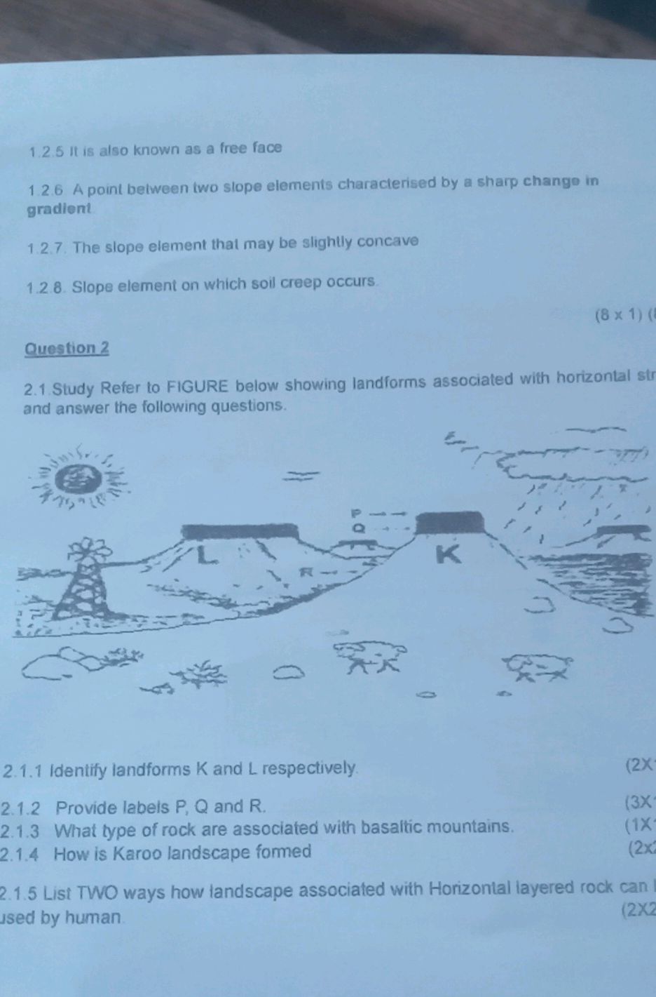 2.1 Study Refer to FIGURE below showing | StudyX