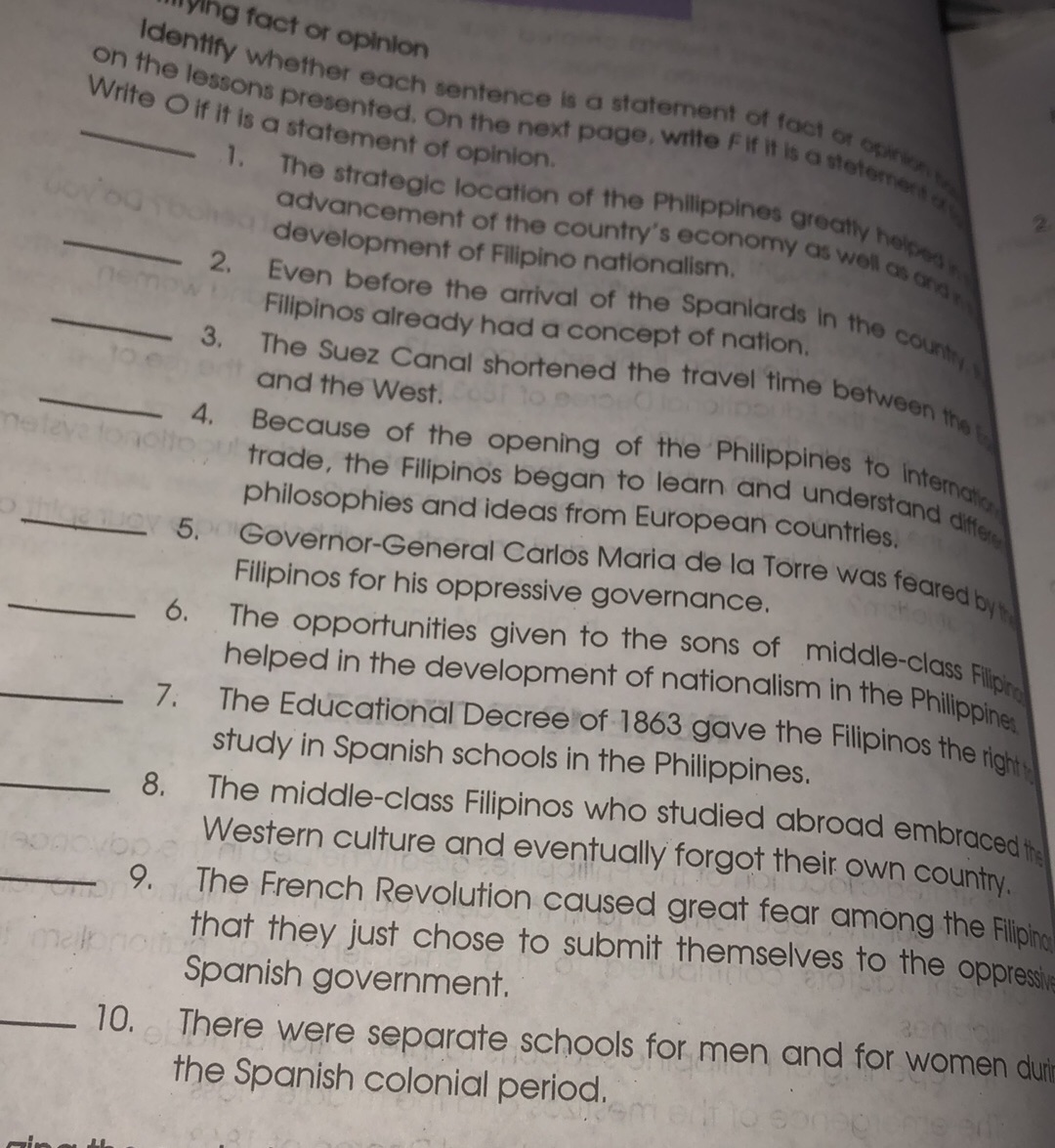 Identify whether each sentence is a | StudyX