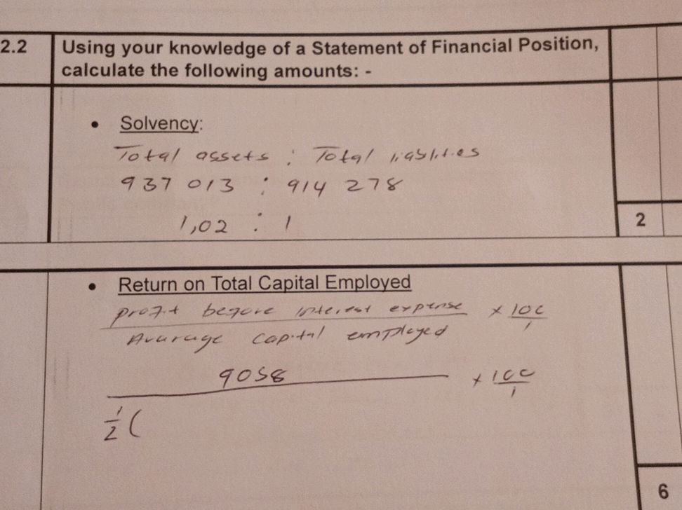 Using your knowledge of a Statement of | StudyX