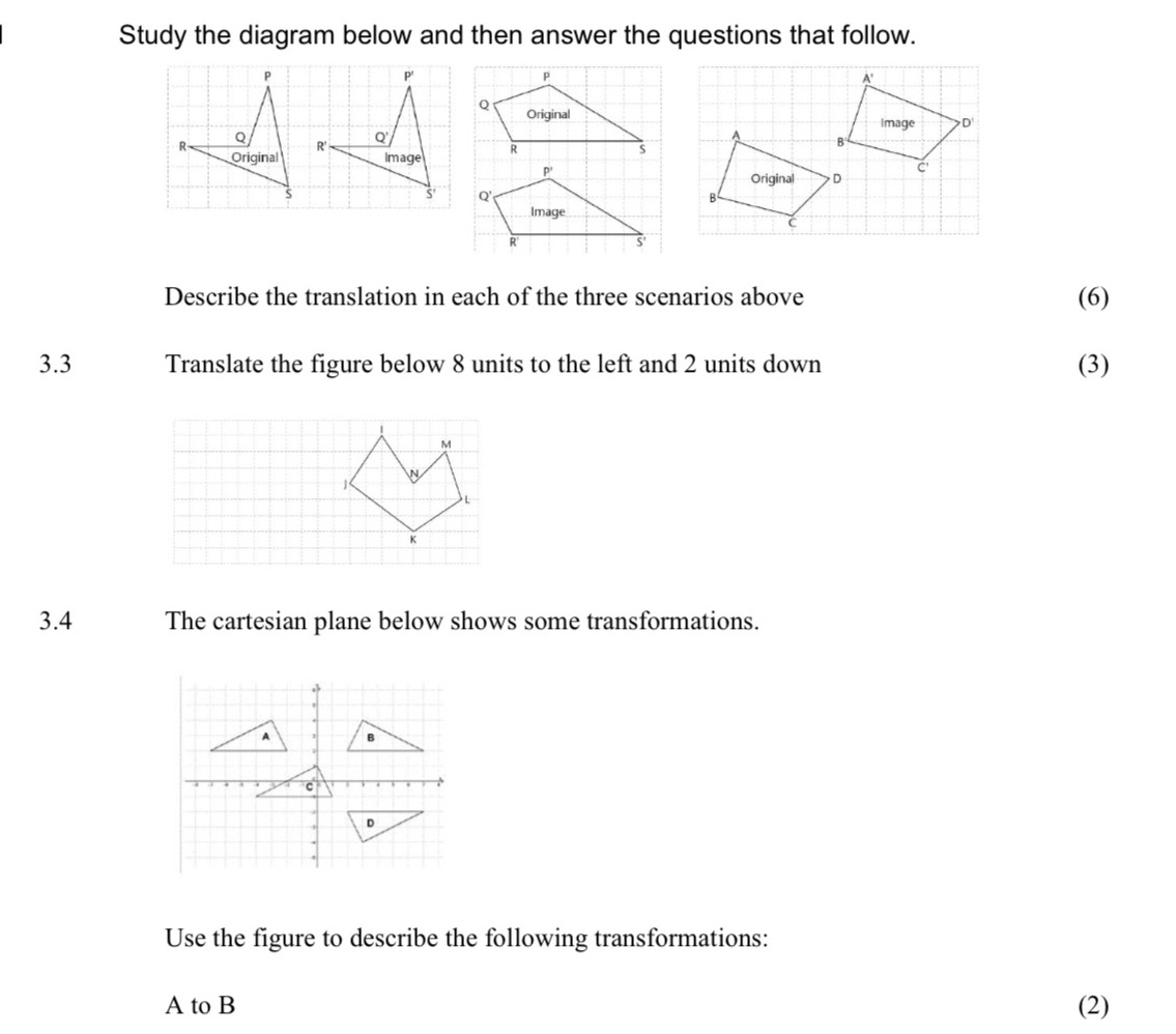 Study the diagram below and then answer the | StudyX