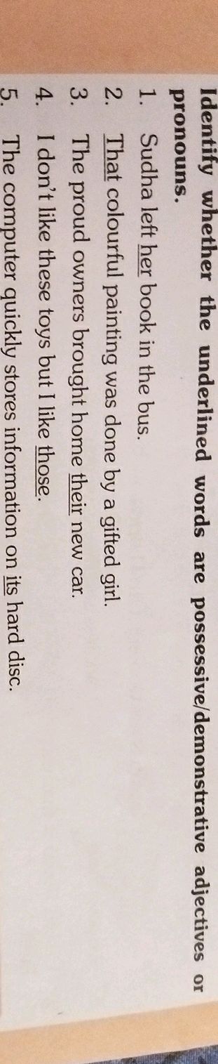 Identify whether the underlined words are | StudyX