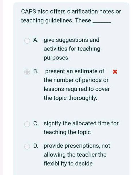 CAPS also offers clarification notes or | StudyX