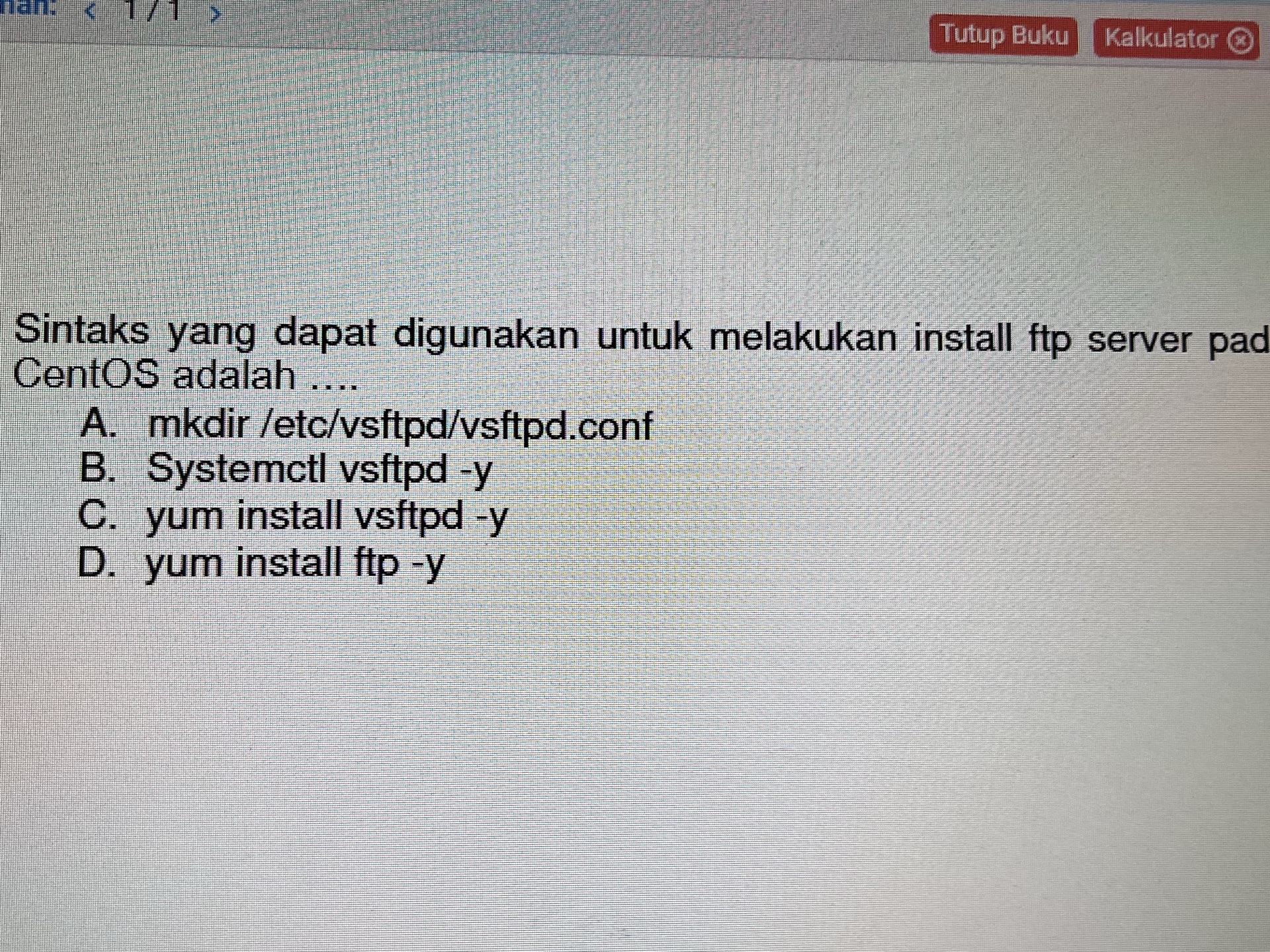 Sintaks yang dapat digunakan untuk melakukan | StudyX