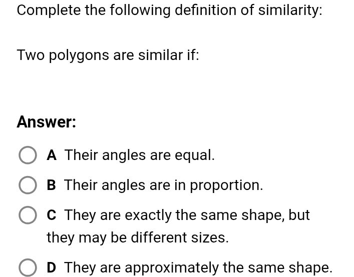 Complete the following definition of | StudyX