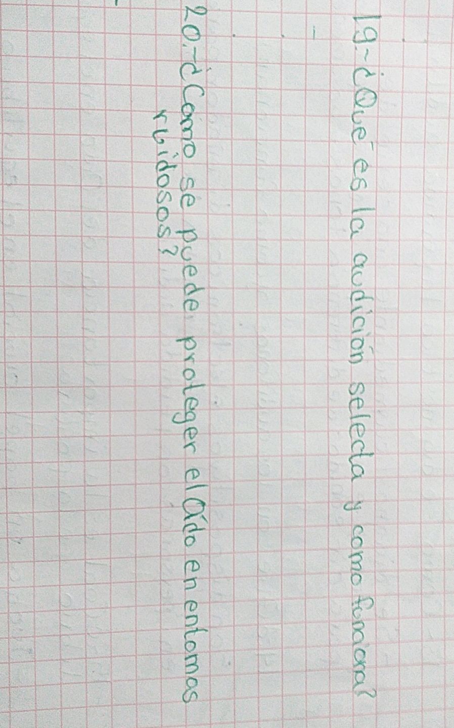 19.- ¿Qué es la audición selecta y como | StudyX