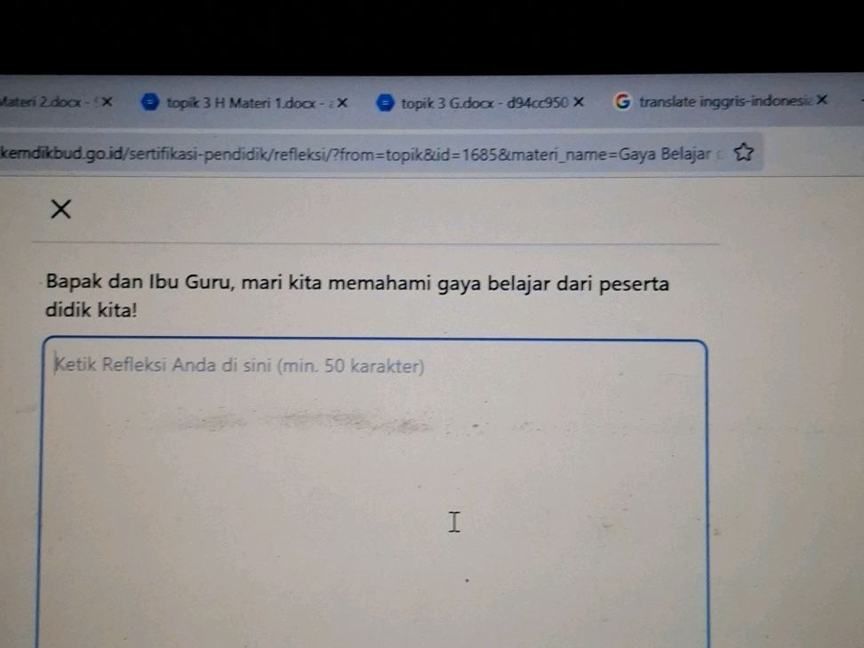 Bapak dan Ibu Guru, mari kita memahami gaya | StudyX