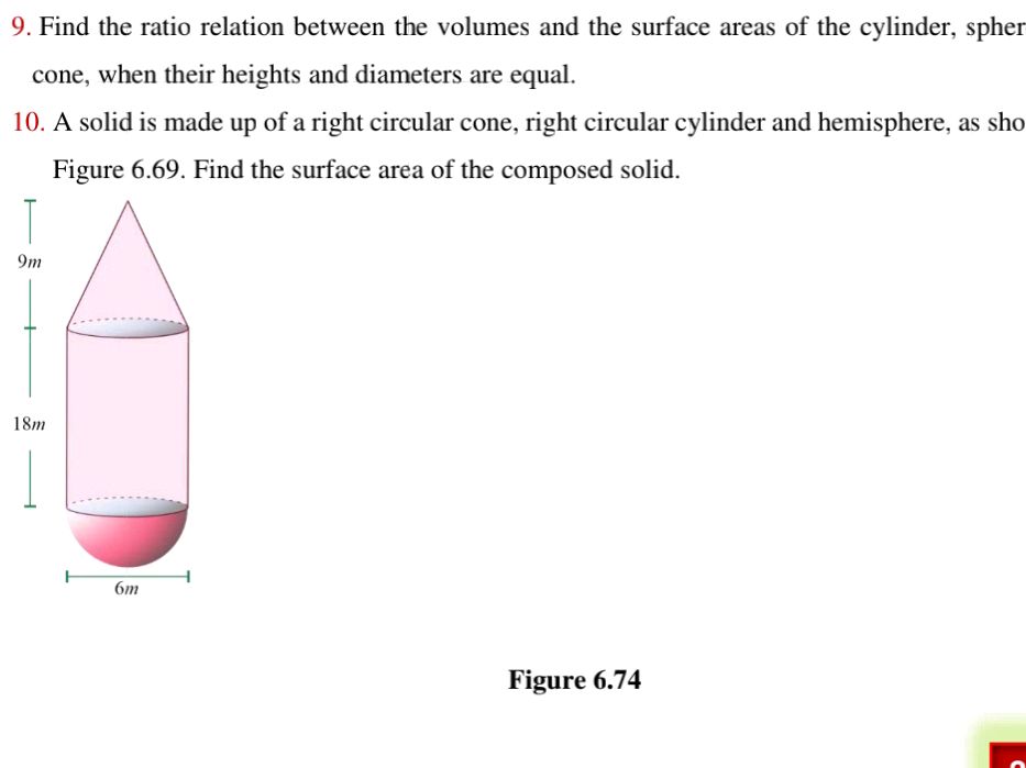 9. Find the ratio relation between the | StudyX