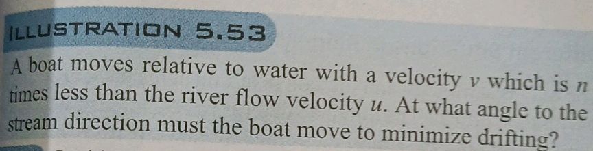 A boat moves relative to water with a | StudyX