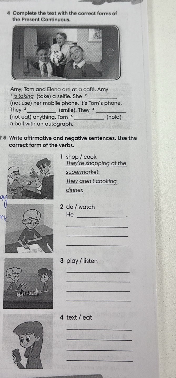 4 Complete the text with the correct forms | StudyX