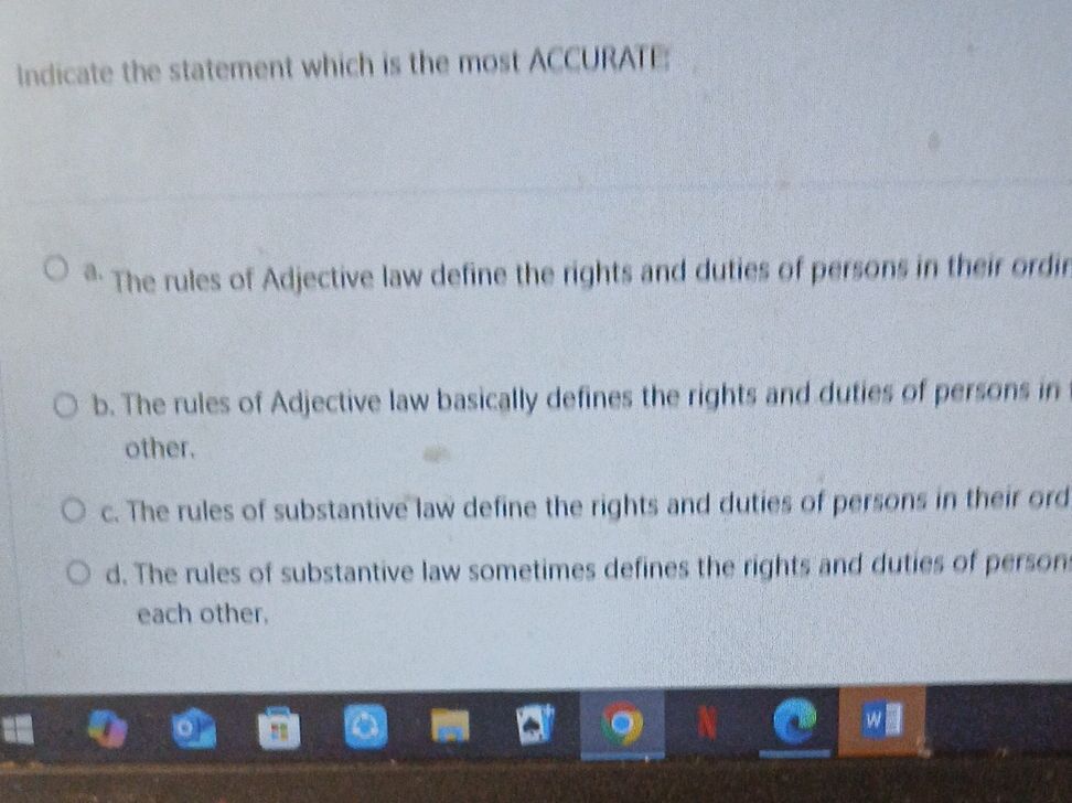 Indicate the statement which is the most | StudyX