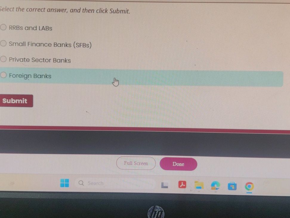 Select the correct answer, and then click | StudyX