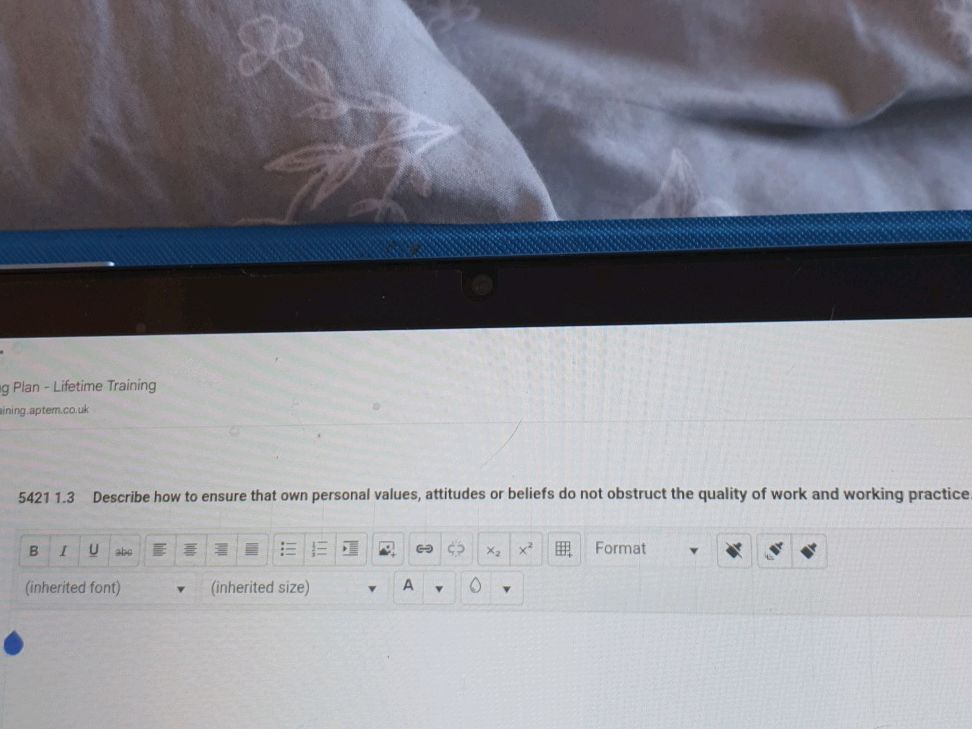 5421 1.3 Describe how to ensure that own | StudyX