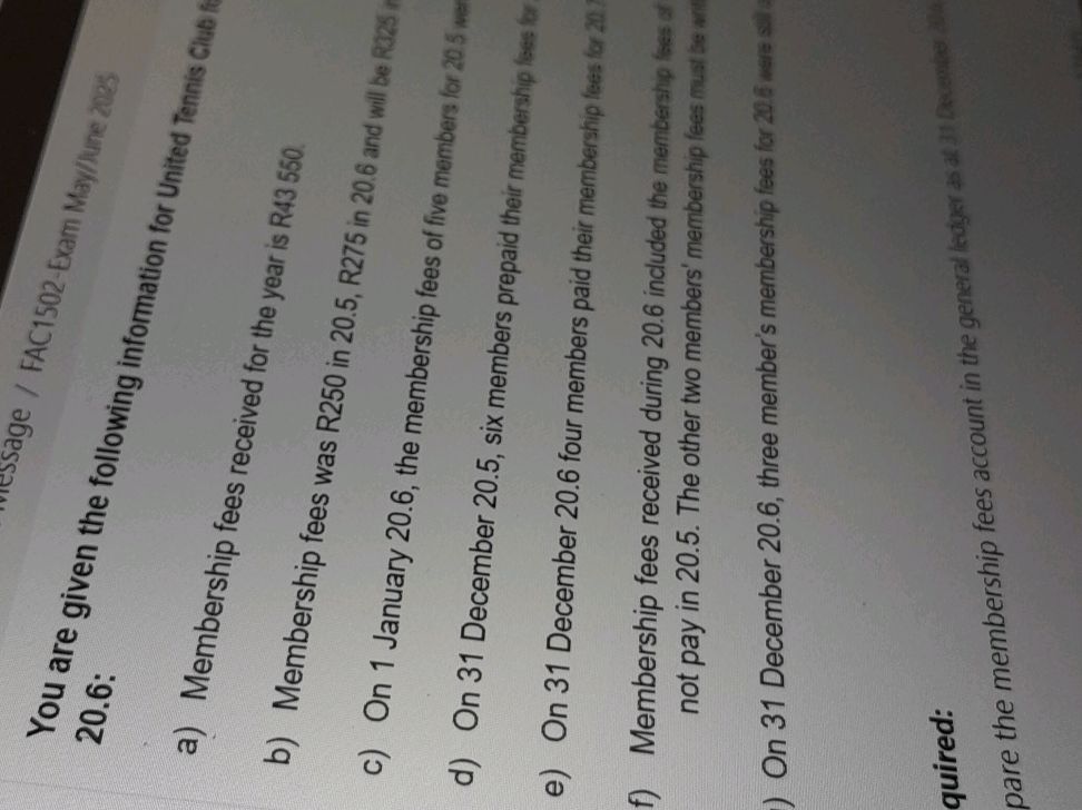 You are given the following information for | StudyX