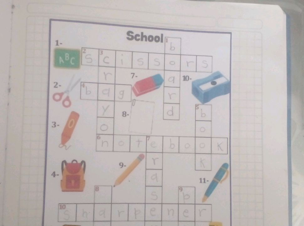 Crossword puzzle with the following clues: | StudyX