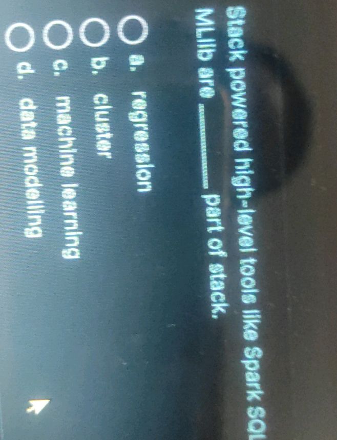 Stack powered high-level tools like Spark | StudyX