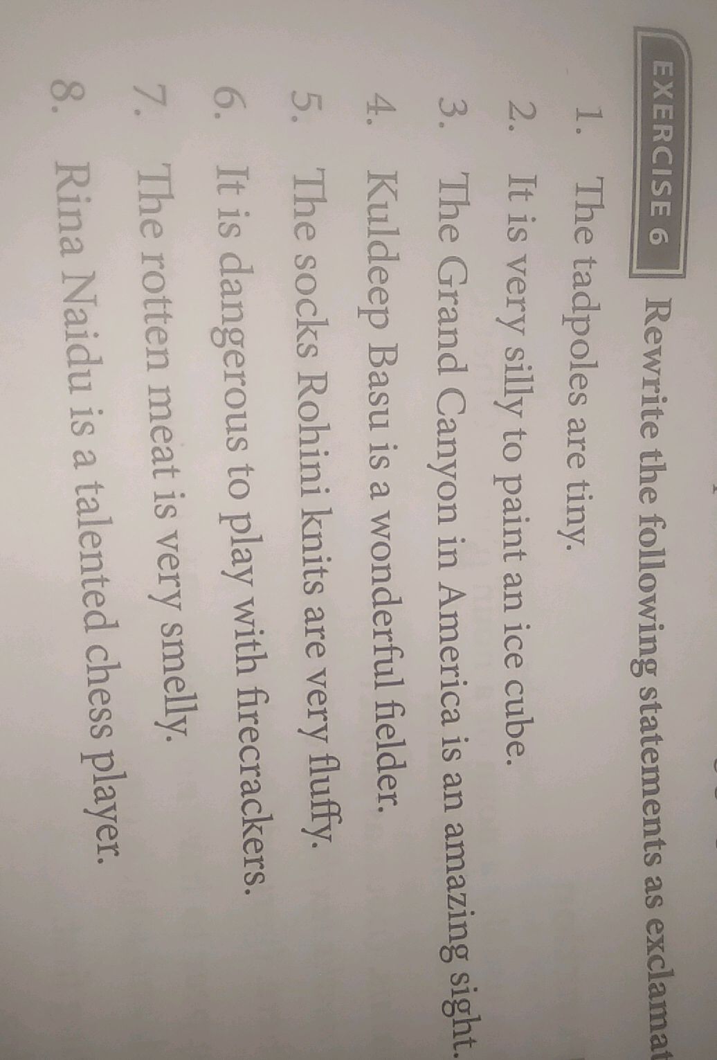 Rewrite the following statements as | StudyX