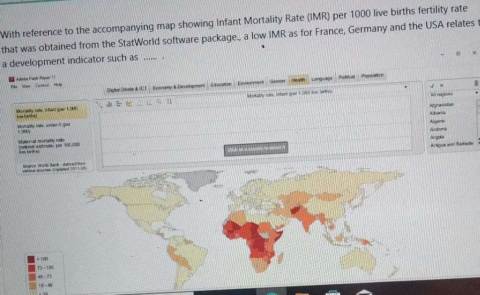 With reference to the accompanying map | StudyX