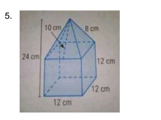 The image shows a 3D shape composed of a | StudyX