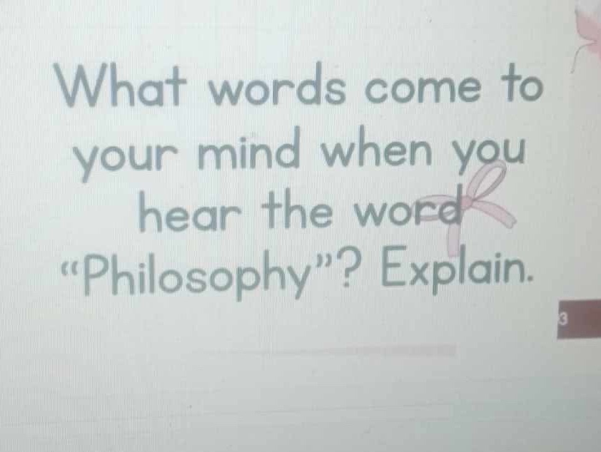 What words come to your mind when you hear